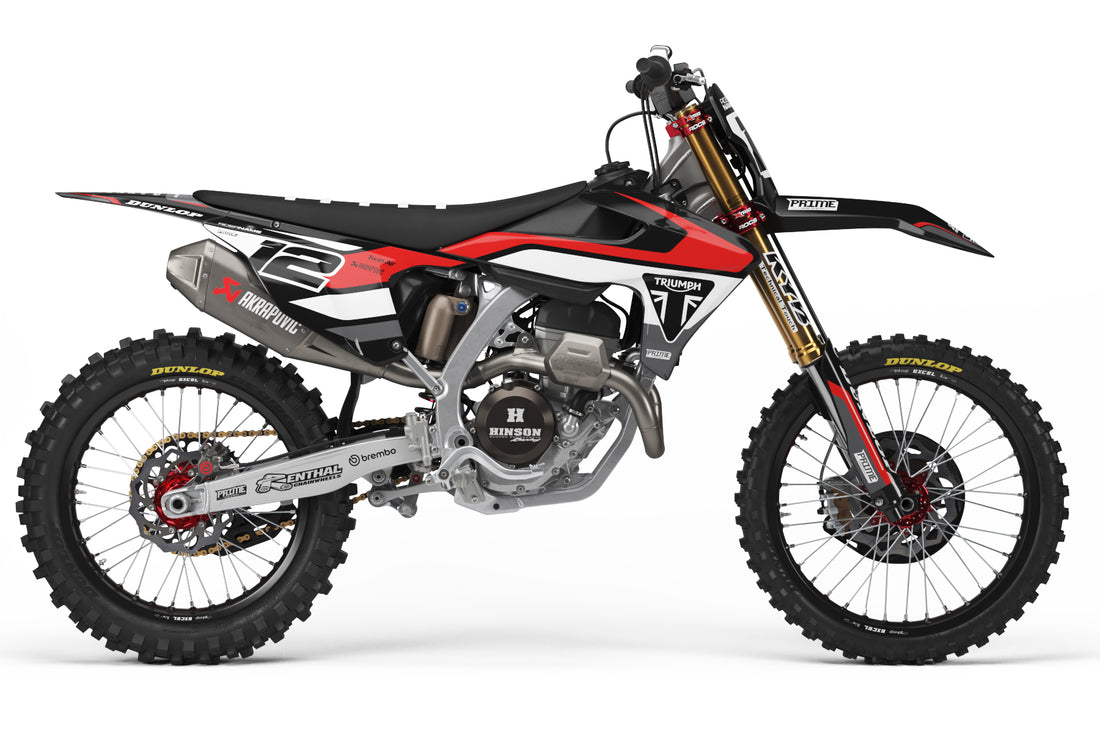Royal Red - Triumph Full Graphics Kit – Prime Design Graphics